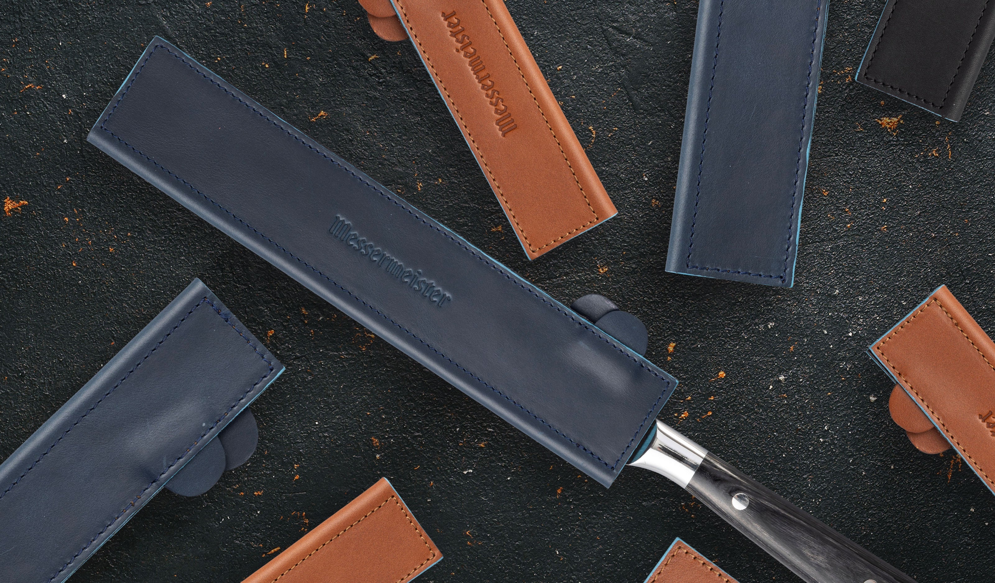 Leather Magnetic Edge-Guards | Messermeister